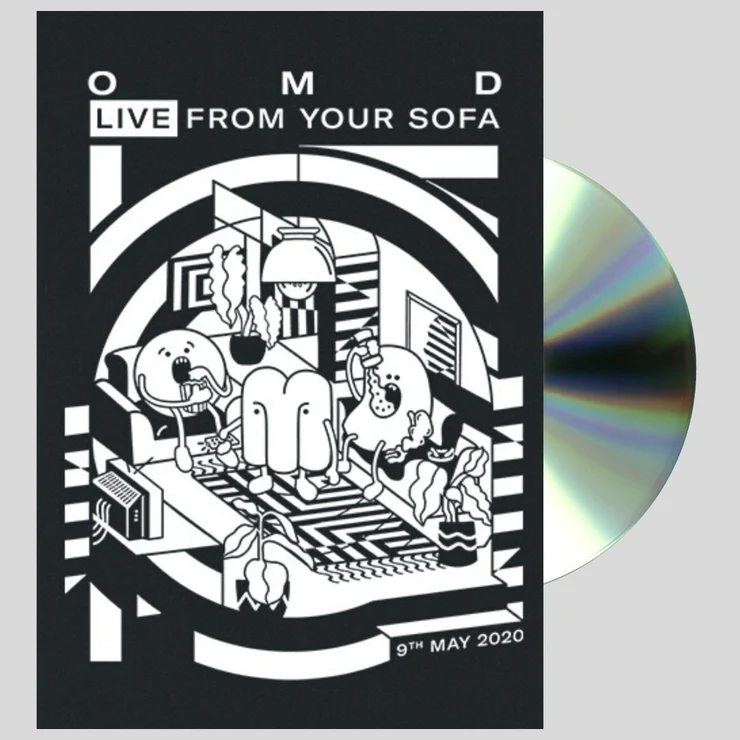 Omd Live From Your Sofa Dvd Cadiz Merch