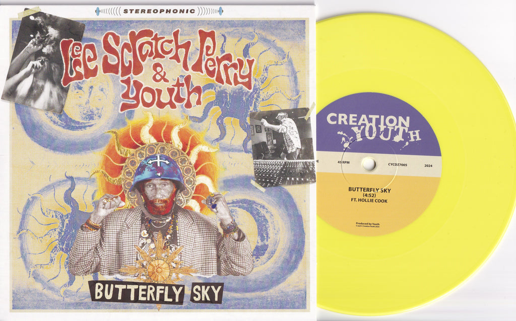 Lee Scratch Perry & Youth - Butterfly Sky 7" Single – Cadiz Merch