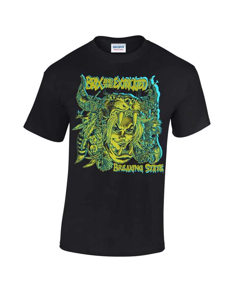 Brix & The Extricated - Breaking State - T-Shirt – Cadiz Merch