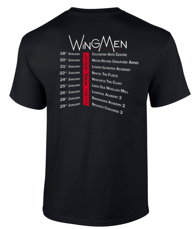 Wingmen 2023 Tour Large Logo T-Shirt – Cadiz Merch